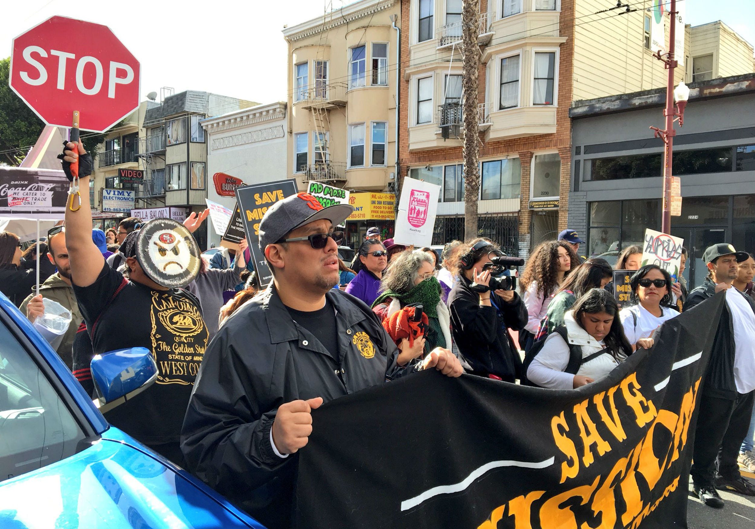 Mission Activists Power-Walk to City Hall to Flex Muscle - The Frisc